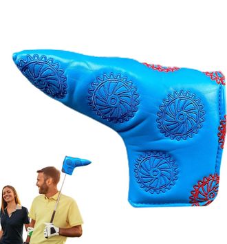 Generic Golfschl&auml;gerkopfh&uuml;llen, Abdeckungen f&uuml;r Golfschl&auml;ger, magnetische PU-Lederh&uuml;llen f&uuml;r Golfschl&auml;ger, Putter-Kopfschutz, L-f&ouml;rmige Sportausr&uuml;stung