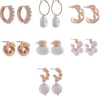 Aldo Aldo Set Ohrringen Sevenlooks 14088487 Goldfarben