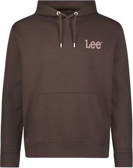 Lee Wobbly Sweat à Capuche Shirt, Espresso, XXL Homme