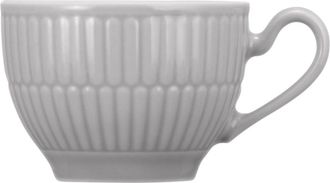 SELTMANN WEIDEN Amina Silbergrau Espressotasse, 100 ml, Mokkatasse mit dezentem Relief-Muster, Sp&uuml;lmaschinen- und Mikrowellenfest, Porzellan, Grau