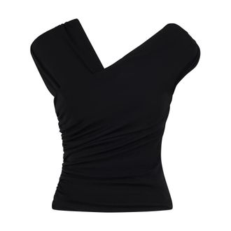 Andamane Sleeveless Top - - Tops - Damen - Schwarzk - L