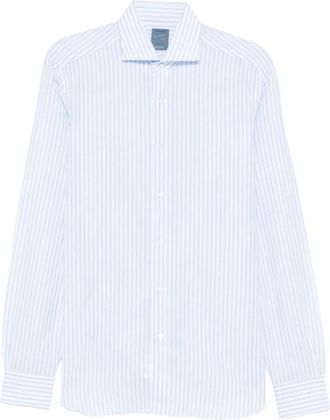 Barba Homme, Chemises, Bleu, Taille: M Chemise &agrave; rayures