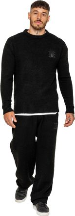 Enzo Jeans Milano | Woll-Trainingsanzug-Set mit Rundhalsausschnitt f&uuml;r Herren