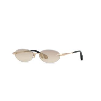Roberto Cavalli Src152M Sonnenbrille - - Accessories - Damen - Gelb - 55 MM
