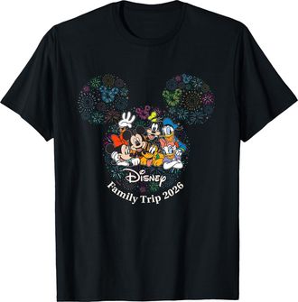 Disney Mickey & Friends Fireworks Vacation Family Trip 2024 T-Shirt