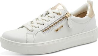 Tamaris Comfort Damen Sneaker Low 8-83707-42 White (wei&szlig;, 38 EU)