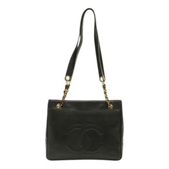 Chanel Pre-owned Coco Mark Caviar Tote Bag - - Pre-owned - Damen - Schwarzk - ONE SIZE