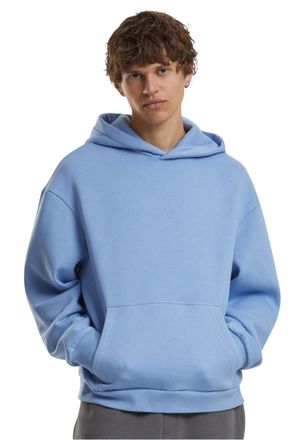 Build Your Brand Herren Kapuzenpullover Fluffy Hoody, lässiger Hoodie im Loose Fit, Größen S-5XL