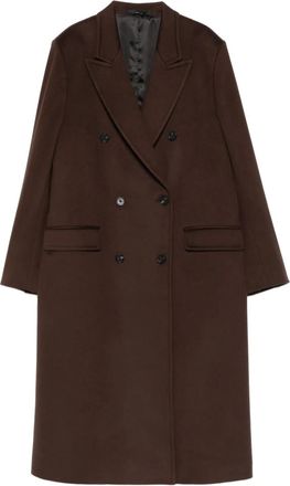 Paul Smith manteau à boutonnière croisée - Marron
