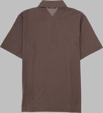 Herno Cotton Polo Shirt - Brown