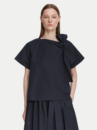 Max Mara Bluse Recente 2625166071 Dunkelblau Regular Fit