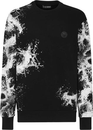 Plein Sport Herren, Sweatshirts & Hoodies, Schwarzk, 2XLGr&ouml;&szlig;e