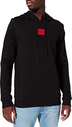 HUGO BOSS Daratschi214 Sweatshirt Capuche, Noir 1, XXL Homme