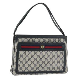 Gucci Pre-owned Vintage Schultertasche - - Pre-owned - Damen - Blau - ONE SIZE