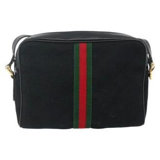 Gucci Pre-owned Sac bandouli&egrave;re en cuir - Femme - Pre-owned - Noir - Taille: ONE Size