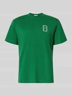 Lacoste Regular Fit T-Shirt aus reiner Baumwolle Modell CN Tenniscourt Backprint