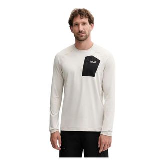 Jack Wolfskin Prelight Trail Crew - - Sport - Herren - Beige - M