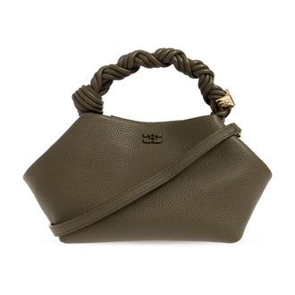 Ganni Kleine Bou Tote Bag - - Bags - Damen - Gr&uuml;n - ONE SIZE