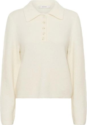 Gestuz Femme, Tops, Blanc, Taille: 34 FR Polo Chemises