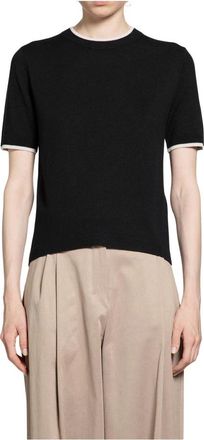Max Mara Femme, Tops, Noir, Taille: 42 FR Just T-Shirt