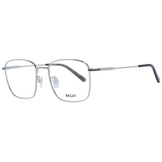 Bally By3001 Silberne Brille Metallrahmen