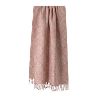 Twinset &Eacute;charpe Monogramme - Femme - Accessoires - Rose - Taille: ONE Size