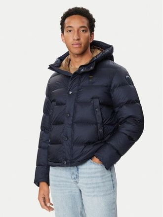 Blauer Daunenjacke Cliepper 26WBLUC03025 Dunkelblau Regular Fit