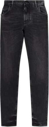 Dolce & Gabbana Homme, Jeans, Noir, Taille: XL Jeans Regular