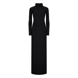 Saint Laurent Damen, Kleider, Schwarzk, MGr&ouml;&szlig;e