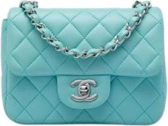Chanel Sac bandouli&egrave;re mini doccasion - Femme - Pre-owned - Bleu - Taille: ONE Size