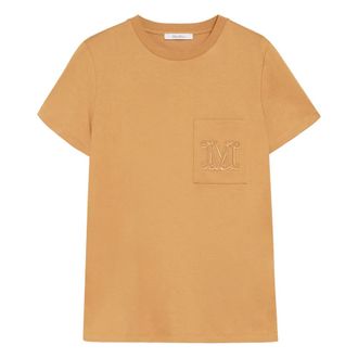 Max Mara Kamel Papaya Stilvolles Kleid - - Tops - Damen - Braun - XS
