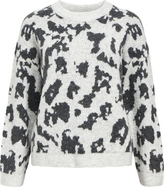 Object Objdiana Ls Re O-Neck Knit Noos