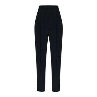 Emporio Armani Pantalon &agrave; pli marqu&eacute; - Femme - Pantalons - Noir - Taille: 36 FR