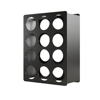 Generic Tisch-Weinflaschenhalter, Weinregal aus Metall, Mehrschichtiges Design, Schlicht und Stilvoll, Wasserdicht und Langlebig, f&uuml;r Wohnzimmer, K&uuml;che und Re