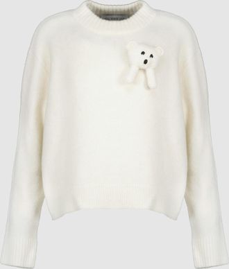 Mira Mikati Pull Ours Blanc