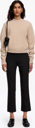 Arket Verk&uuml;rzte Ausgestellte Hose -Schwarz