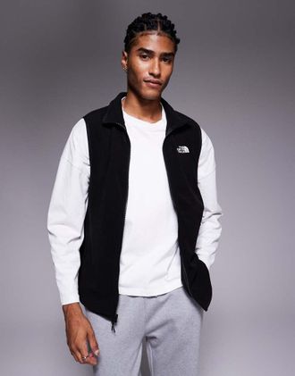 The North Face Glacier - Fleece-Weste in TNF-Schwarz