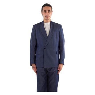 Costumein Denim Blazer SS - - Jackets - Herren - Blau - L