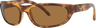 Ray-Ban Rb4033 Sonnenbrillen Havana Fassung Braun Glas Polarisiert 60-17