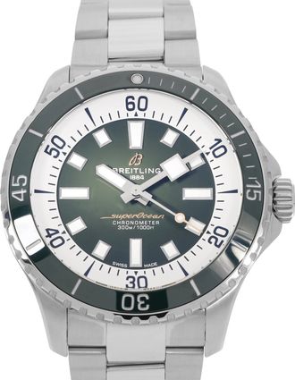 Breitling Uhren - Superocean - Gr. unisize - in Gr&uuml;n - f&uuml;r Damen