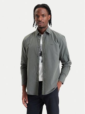 HUGO BOSS Hemd Relegant 50518304 Gr&uuml;n Regular Fit