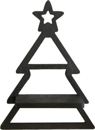 Generico Holzregale | Halterung mit Weihnachtsbaum-Design f&uuml;r Heimdekoration, Pflanzenh&auml;nger mit Weihnachtsdesign, f&uuml;r Schlafzimmer, Wohnzimmer, K&uuml;che, Eingang