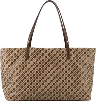Gherardini Femme, Sacs, Beige, Taille: ONE Size Cabas Media