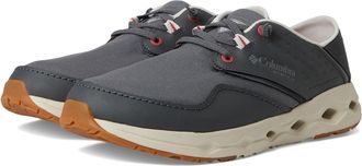 Columbia Herren Bahama X Relaxed Bootsschuh, Grill/Sunset Red, 42.5 EU Weit