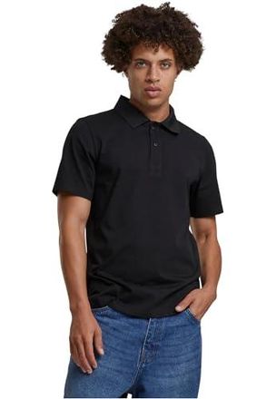 Urban Classics Tb7168-sorona Polo Tee T-Shirt, Noir, 4XL Hommes