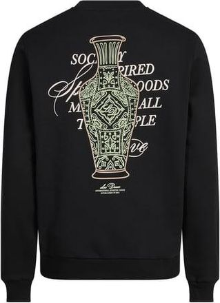 Les Deux Sweatshirt &agrave; imprim&eacute; en coton