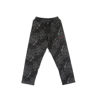 Vision Of Super Leopard Print Leichte Trainingshose - - Trousers - Herren - Schwarzk - M
