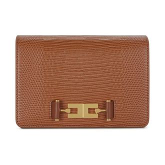 Elisabetta Franchi Femme, Sacs, Brun, Taille: ONE Size Sac bandouli&egrave;re