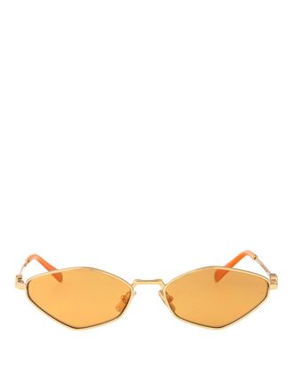 Miu Miu Lunettes De Soleil - Or