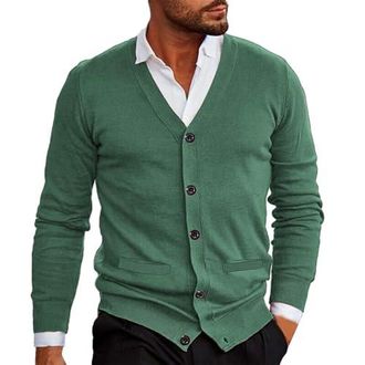 Generic Haut thermique &agrave; manches longues et col en V pour homme, chemise ample boutonn&eacute;e avec poches, t-shirt Henley de couleur unie pour un usage quotidien, 